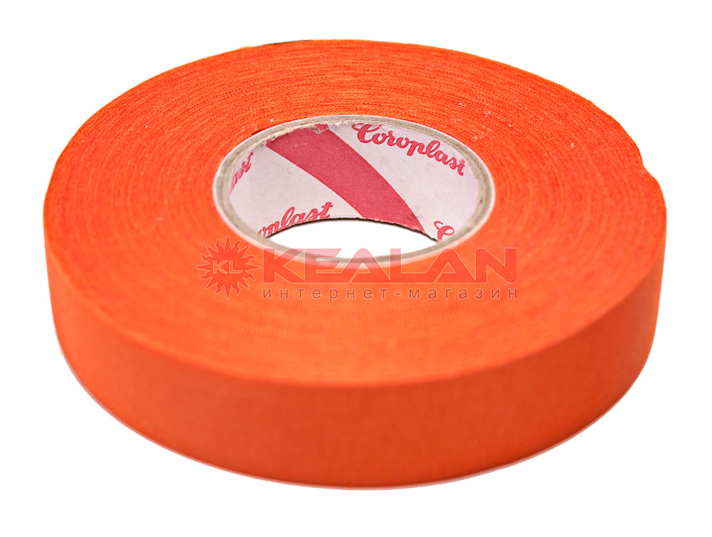 Купить Coroplast 837X изолента оранжевая тканевая, без ворса, 0,27 мм ...